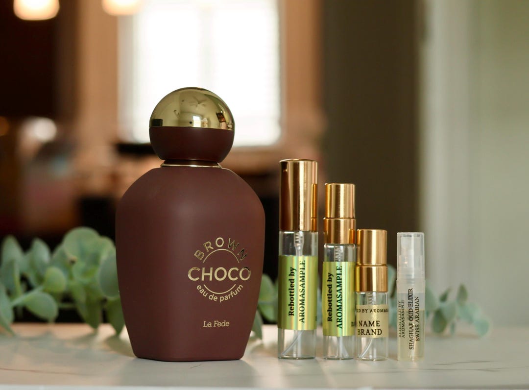Brown Choco Perfume Sample: Chocolate Hazelnut Scent - Etsy