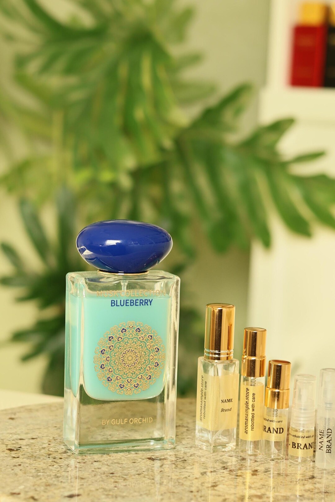 Blueberry Gulf Orchid Perfume Sample: Middle Eastern Musk Collection - Etsy
