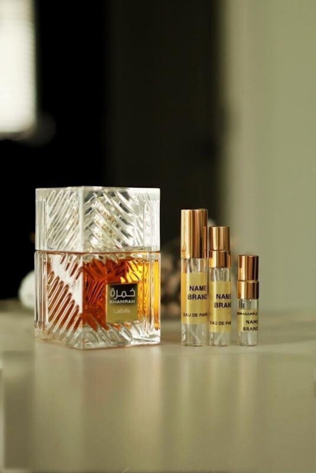Khamrah Lattafa Perfume Sample: Sweet Oriental Spicy Scent - Travel ...