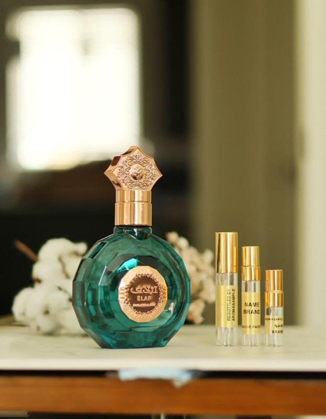 ELAF Mamlakat Al Oud Perfume SAMPLE in Glass Atomizer 2ml, 3ml, 5 Ml ...