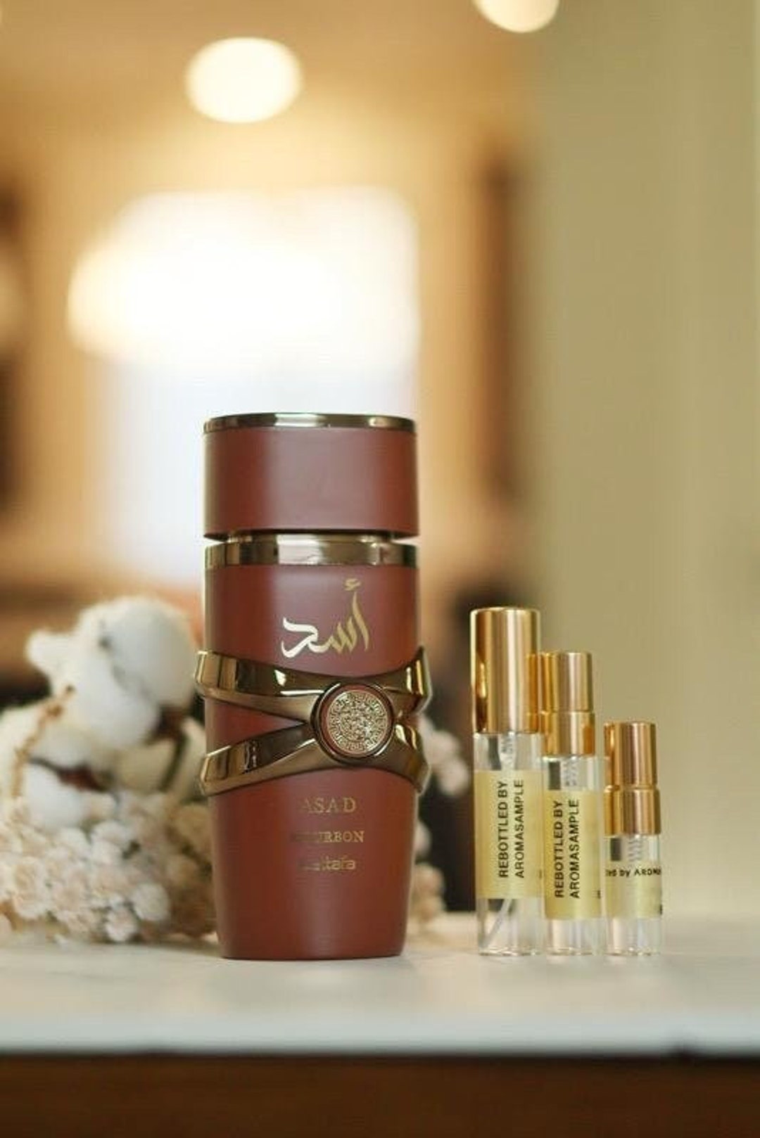 Asad BOURBON Lattafa Perfume Sample 1ml 2ml 3ml 5ml 10ml | Middle ...