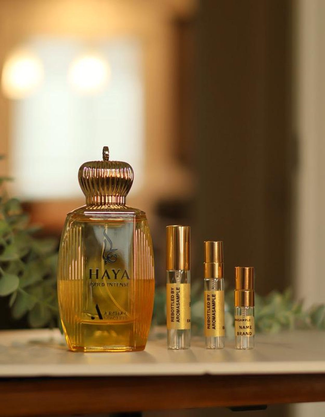 HAYA GOLD INTENSE Perfume Sample: Floral Fruity Aroma - Travel Size - Etsy