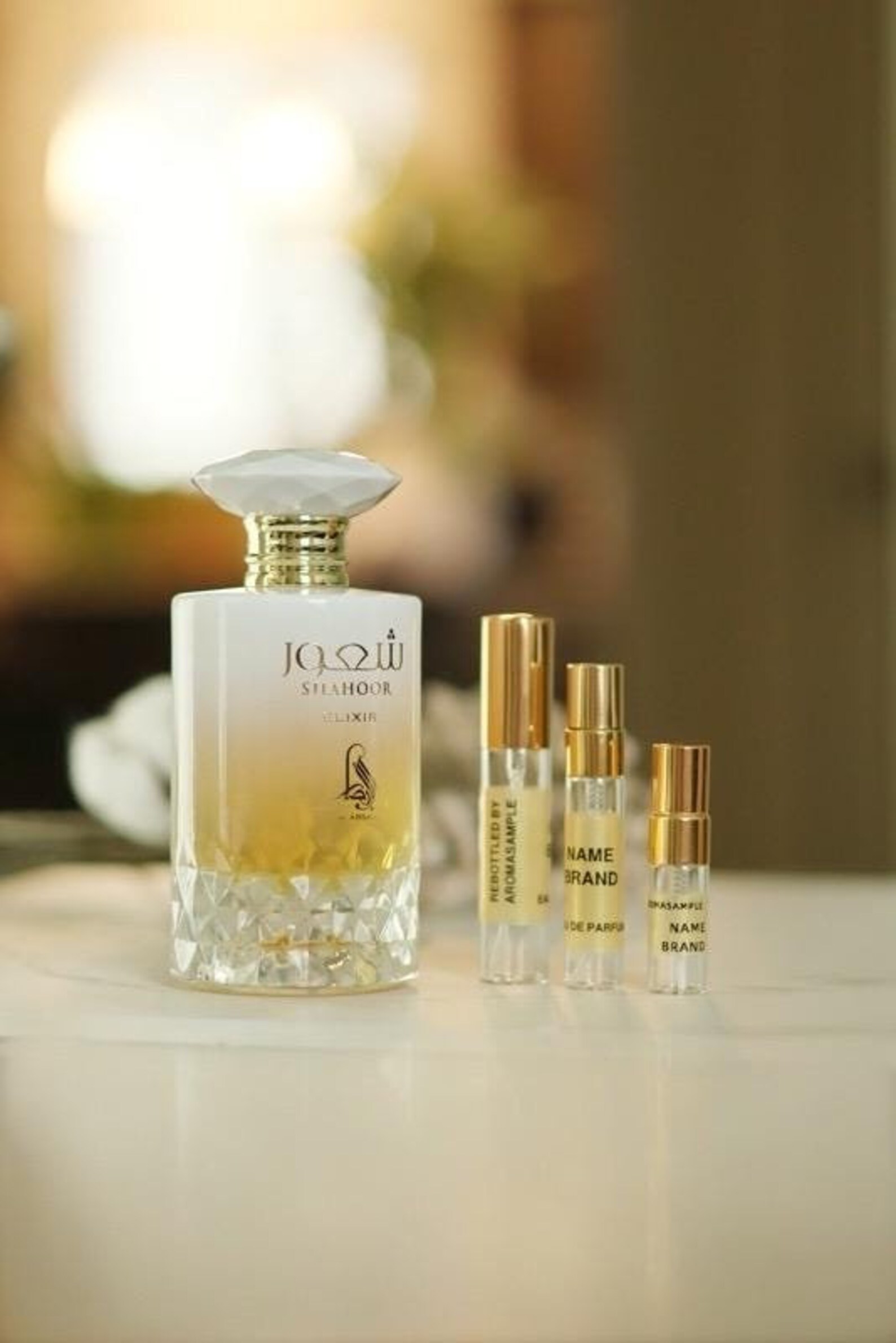SHAHOOR Elixir Al Absar Perfume Sample: Oriental Vanilla (2ml, 3ml, 5ml ...