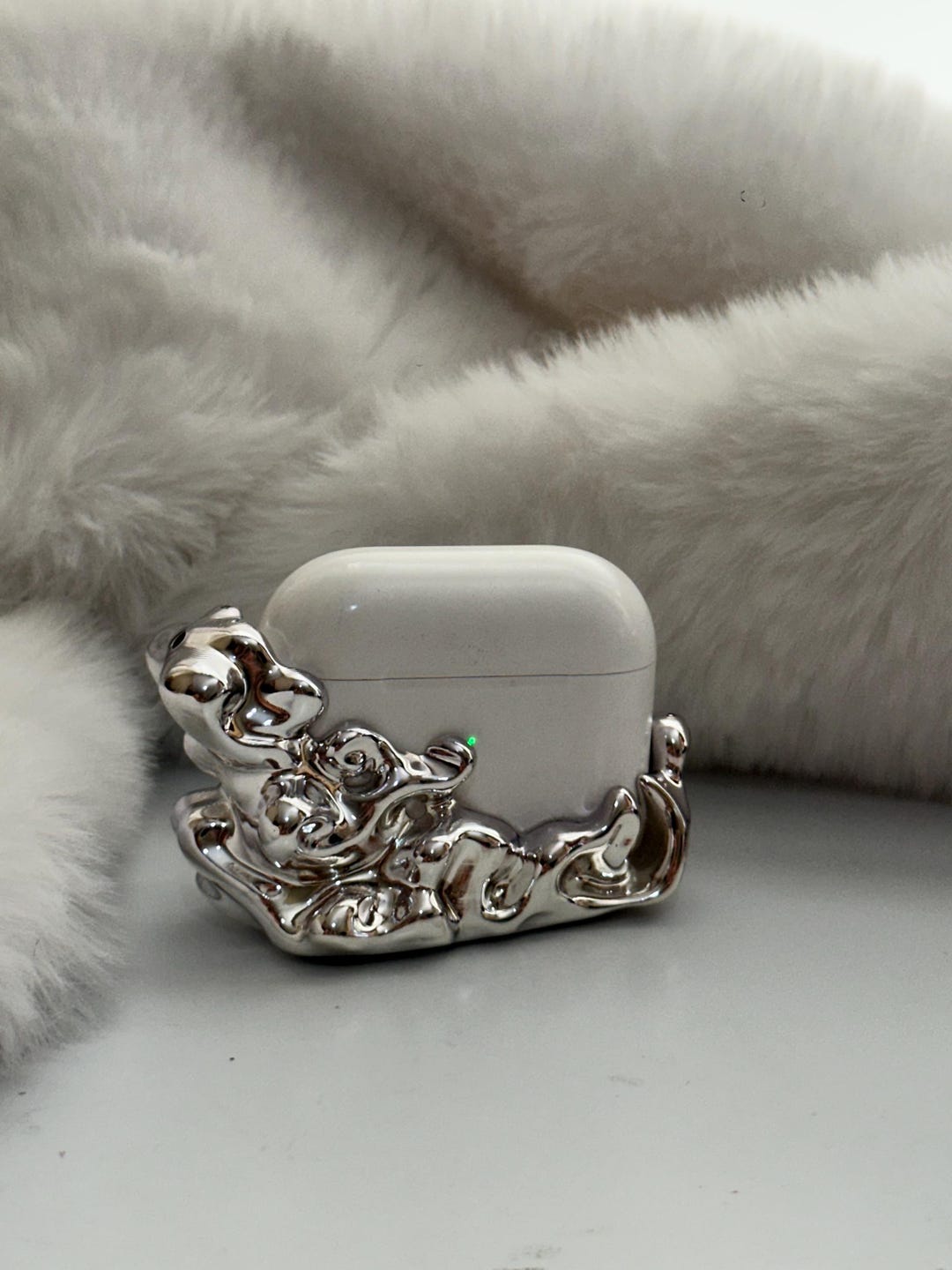 3D Print 'cloud' Airpods Case: Chrome, Gold, Silver - Airpods 1- Pro 2 ...