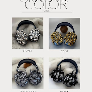Airpods Max 'pewter Cross' Headphones Attachment: 3D Resin Print Art ...