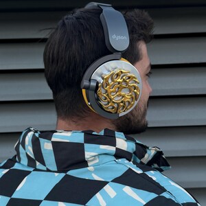 Dyson Ontrack 'helical' Headphones Attachment: 3D Printed Resin Cover ...