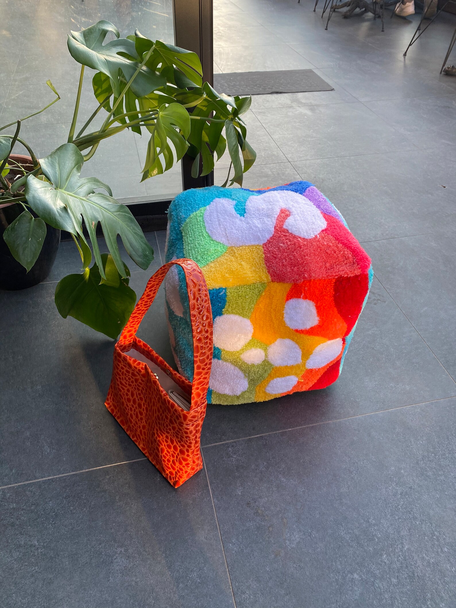 Mystery Box Ottoman Pouf Cover unstuffed / Mystery Box / %100 Handmade ...