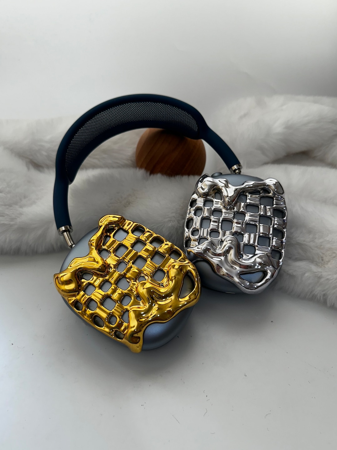 Airpods Max 'checkers' Attachment: 3D Printed Resin Headphones ...