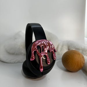 Beats Studio Pro 'liquid Drip' Attachment: 3D Resin Print, Chrome ...