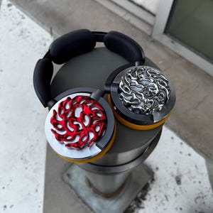 Dyson Ontrack 'helical' Headphones Attachment: 3D Printed Resin Cover ...