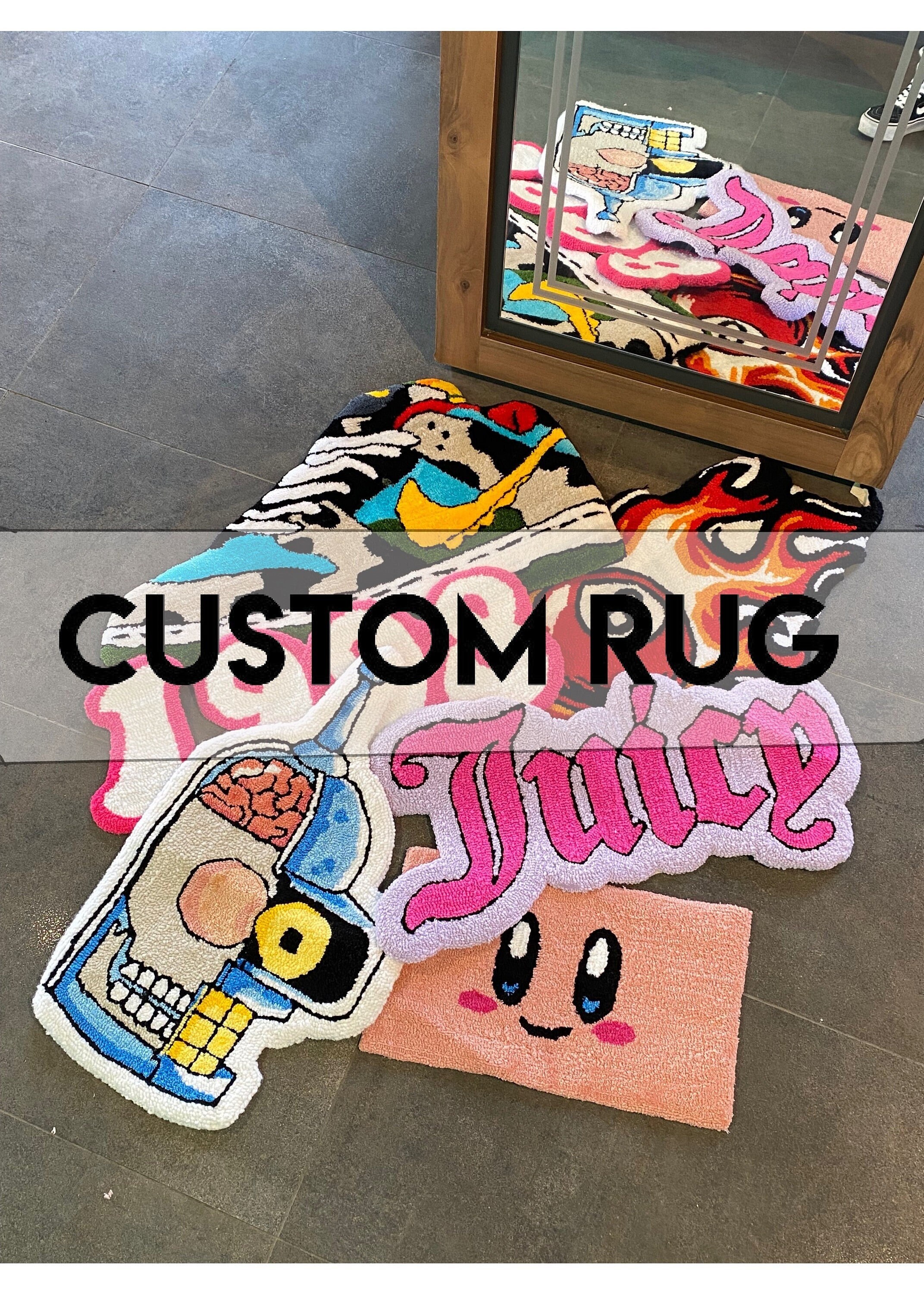 Custom Tufted Rug Design / Send Us Message / %100 Handmade - Etsy