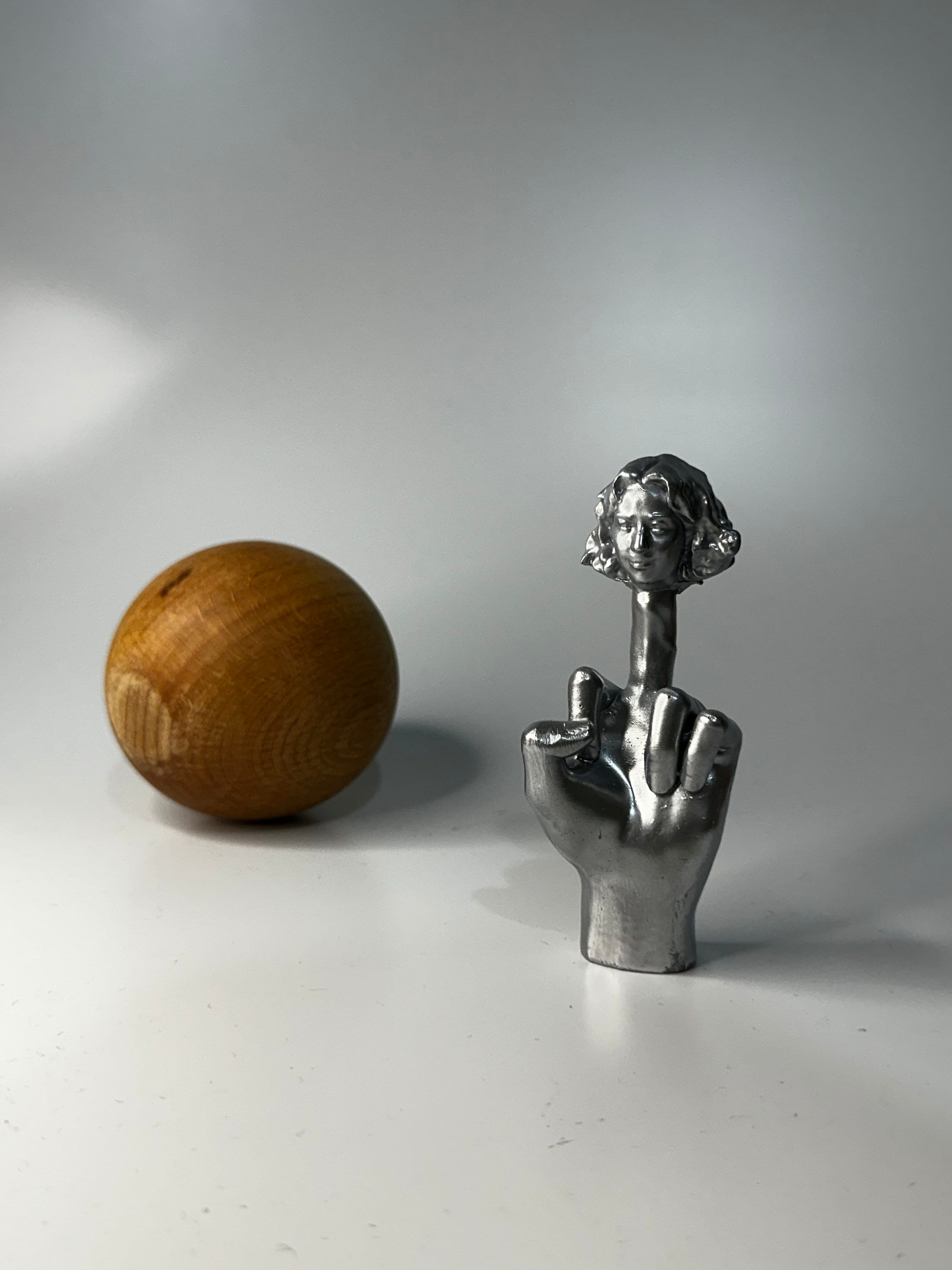 Custom 3D Middle Finger Head Sculpts, Erotic Custom Sculptures ...