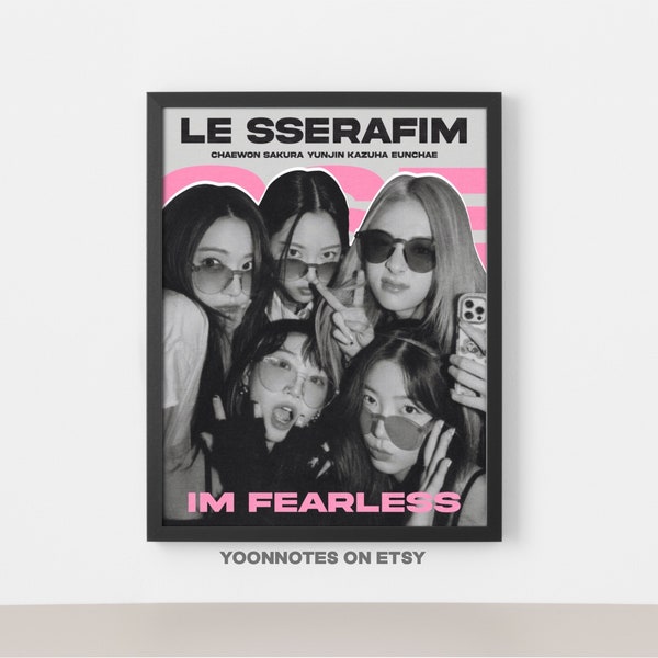 Le Sserafim Poster - Etsy
