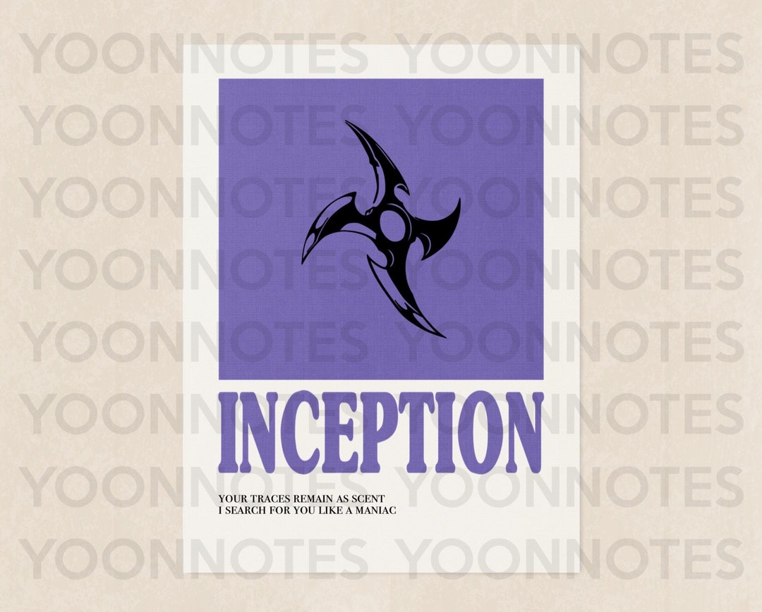 Ateez inception Wall Print Aesthetic Kpop Decor - Etsy