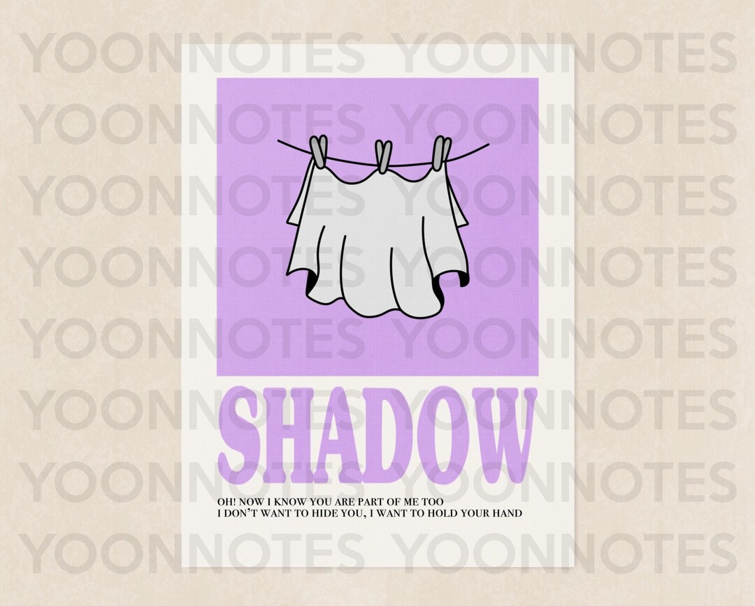 Seventeen shadow Wall Print Aesthetic Kpop Decor - Etsy