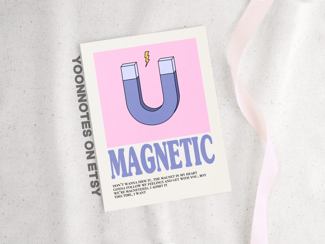 ILLIT magnetic Wall Print Aesthetic Kpop Decor - Etsy