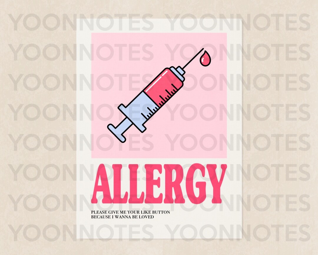 GI-DLE allergy Wall Print Aesthetic Kpop Decor - Etsy