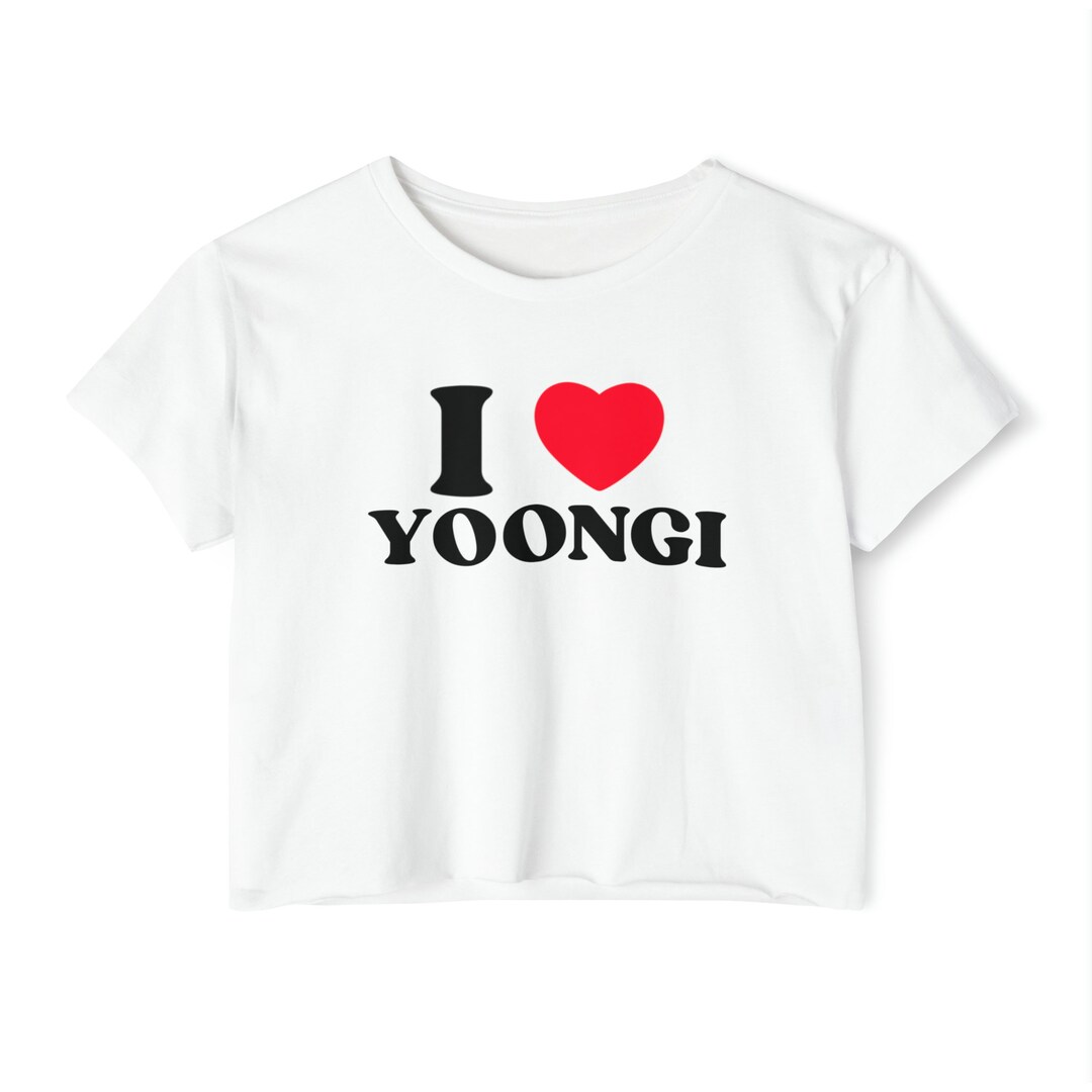 I 3 Yoongi Shirt Bts Kpop Merch - Etsy