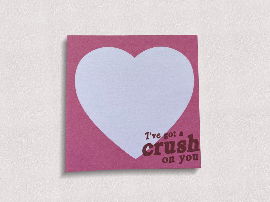 Seventeen Crush Memo Pad Kpop Memo Pad Notepad Stationary - Etsy