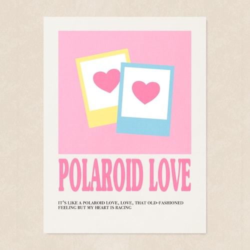 Enhypen Polaroid Love Wall Print Aesthetic Kpop Decor Song - Etsy