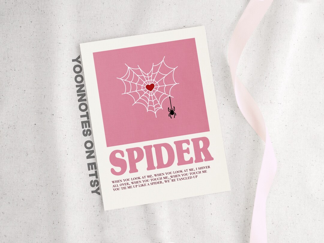 HOSHI spider Wall Print Aesthetic Kpop Decor - Etsy