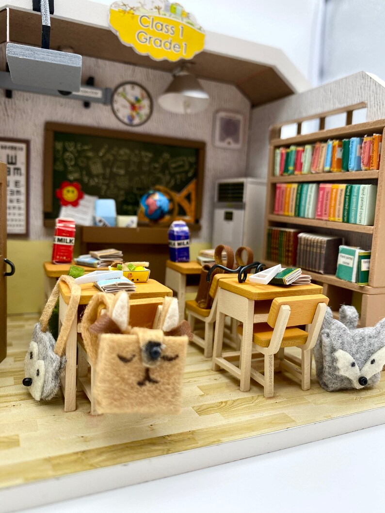DIY Miniature School | Etsy