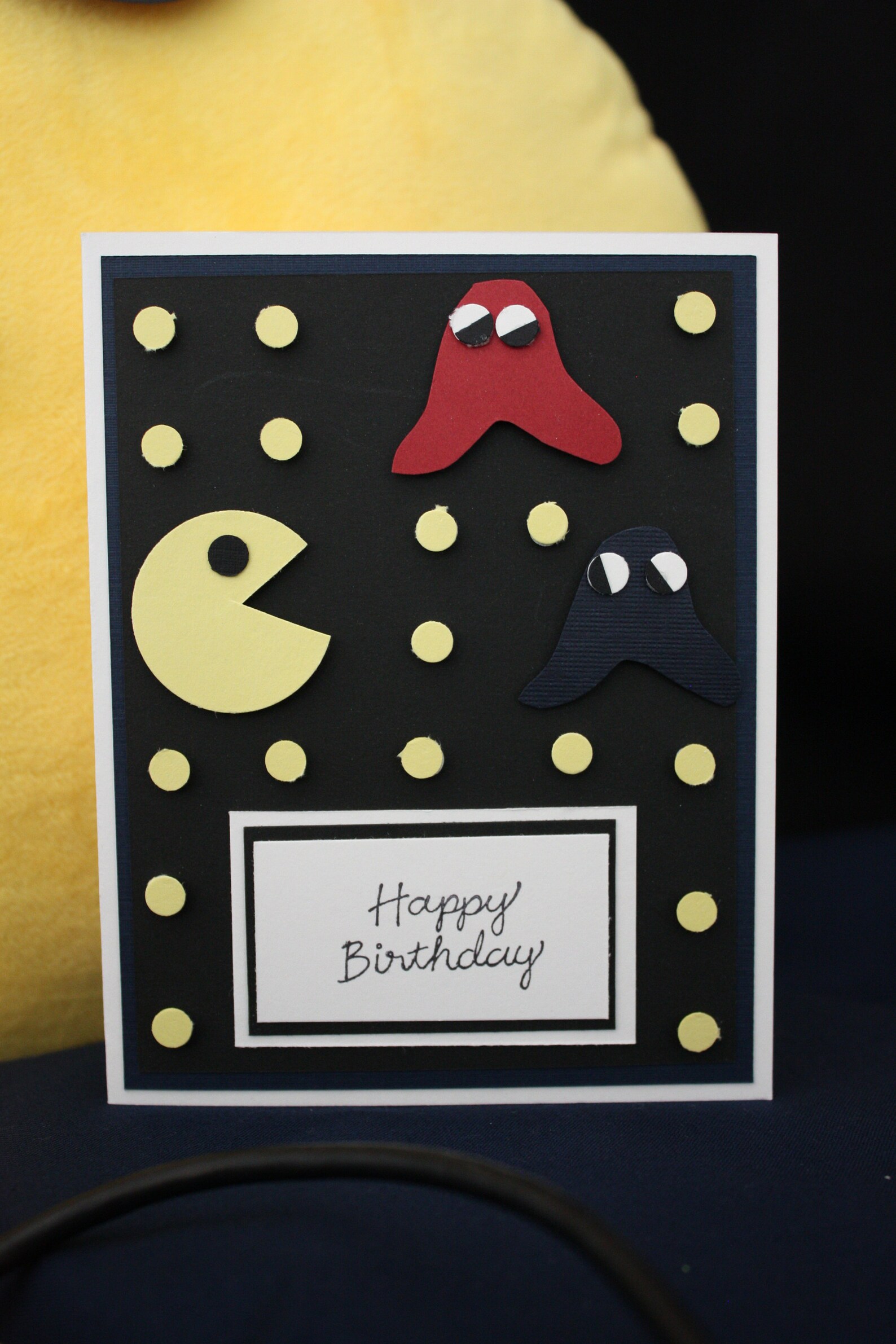 3D Happy Birthday Arcade Character Card - Etsy