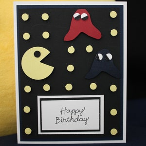 3D Happy Birthday Arcade Character Card | Etsy