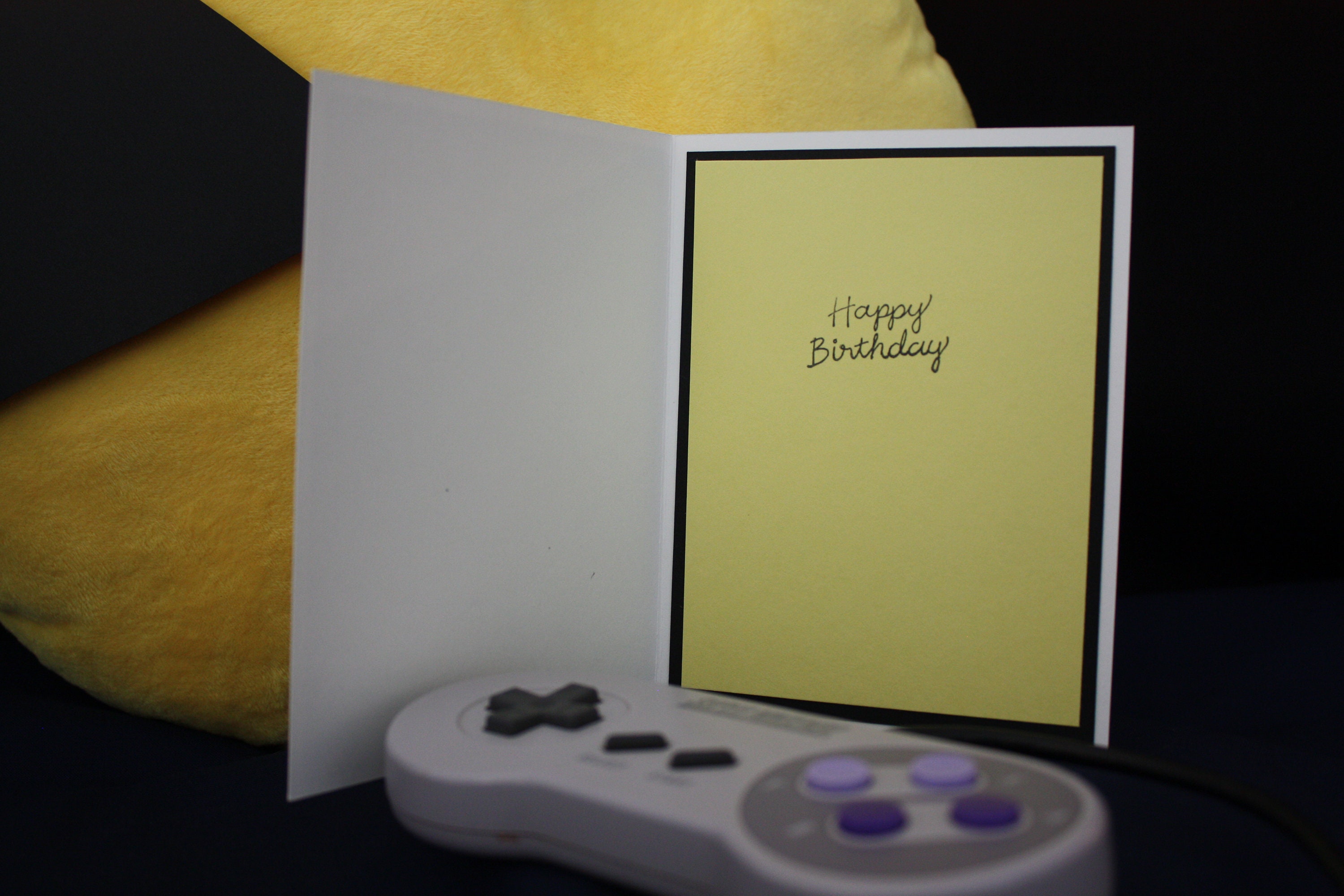 3D Happy Birthday Arcade Character Card - Etsy