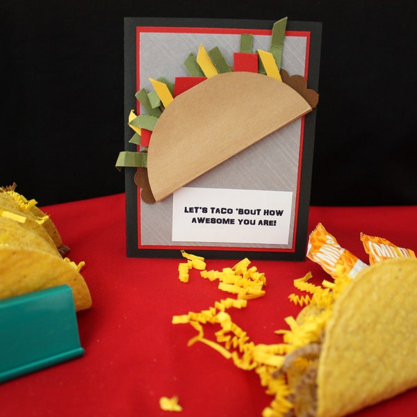 Taco Card - Etsy