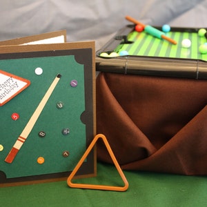 Funny Pool Billiards Birthday Card - Etsy