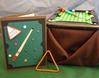 Pool Table Happy Birthday - Etsy