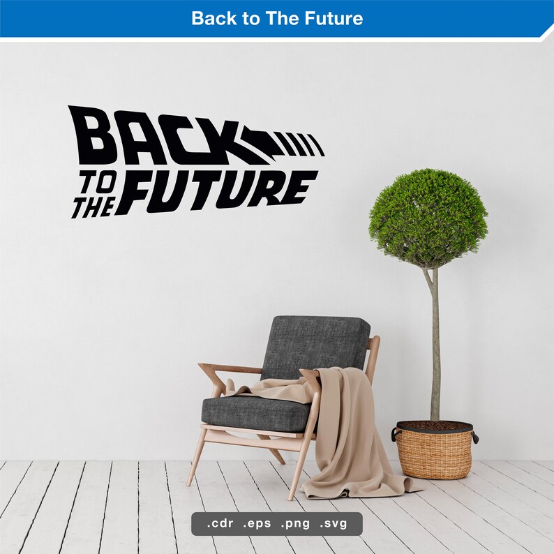 Back to the Future SVG Digital Vector - Etsy