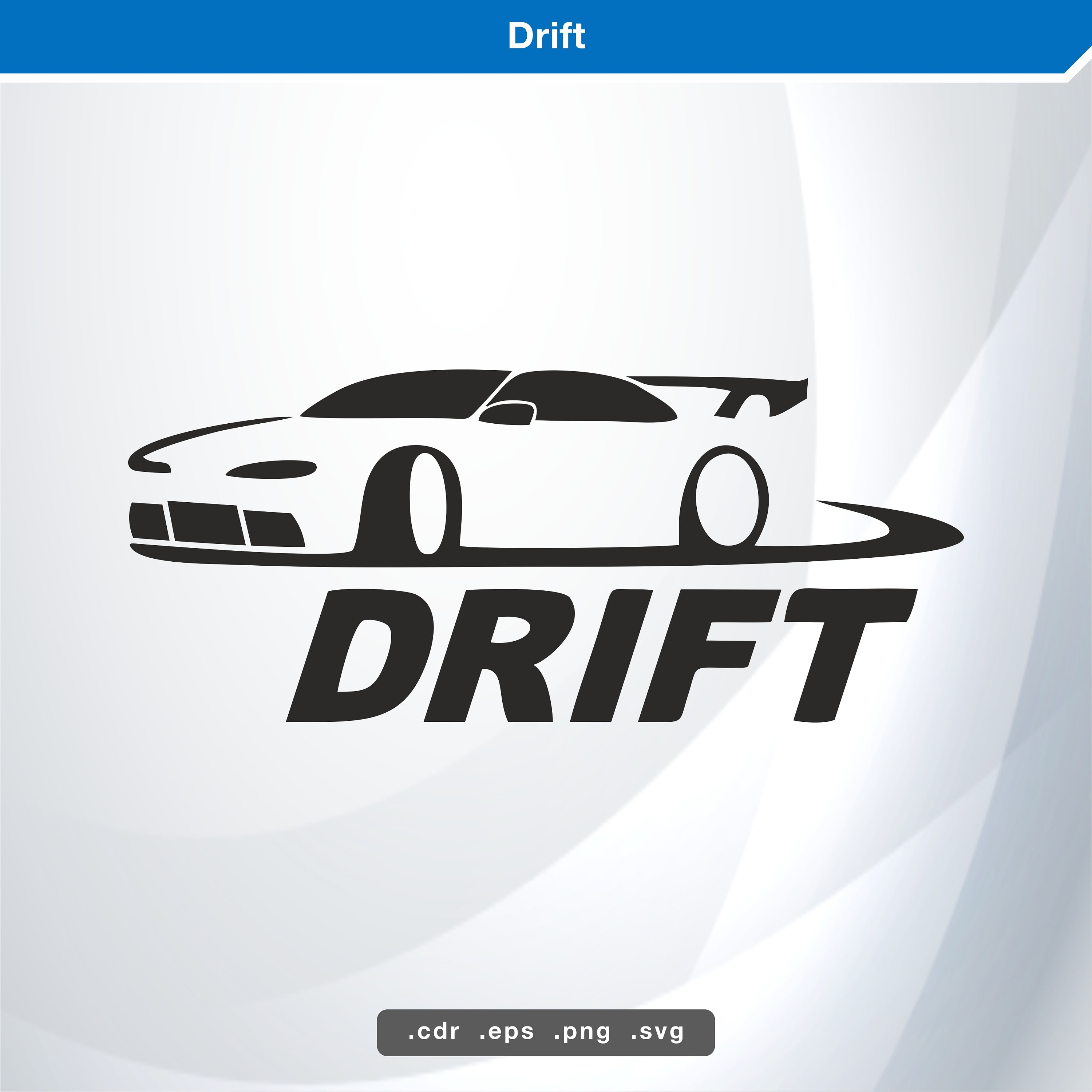Drift SVG Digital Vector - Etsy