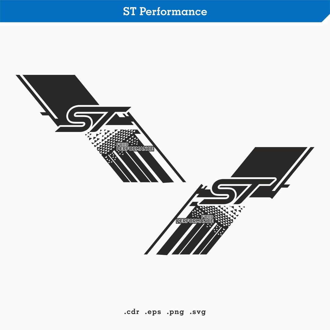 ST Performans SVG Digital Vector - Etsy