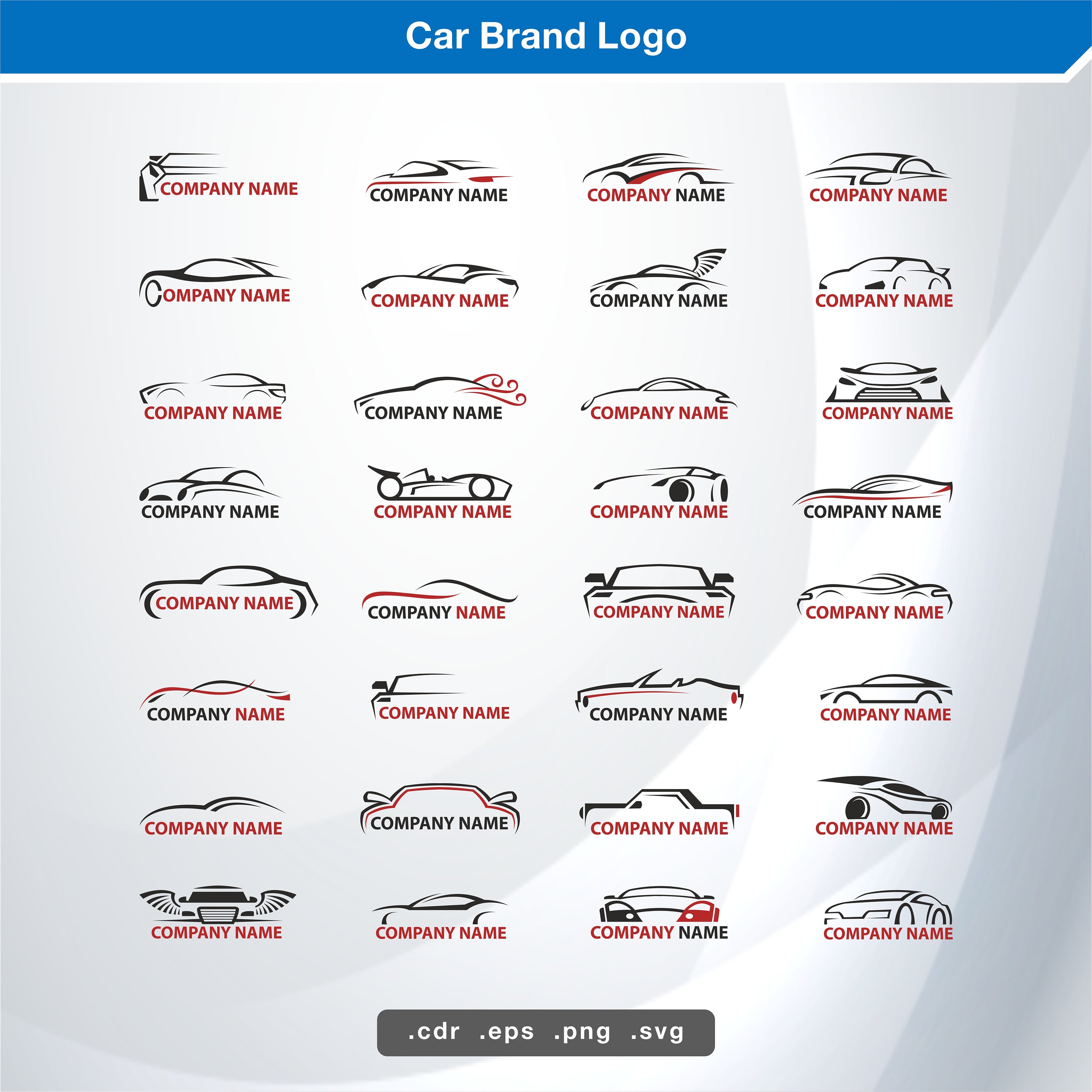 Car Brand Logo SVG Digital Vector Set - Etsy Australia