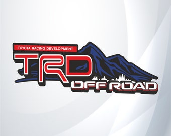 Trd off Road Digital File Vector DXF PNG SVG Instant Download - Etsy
