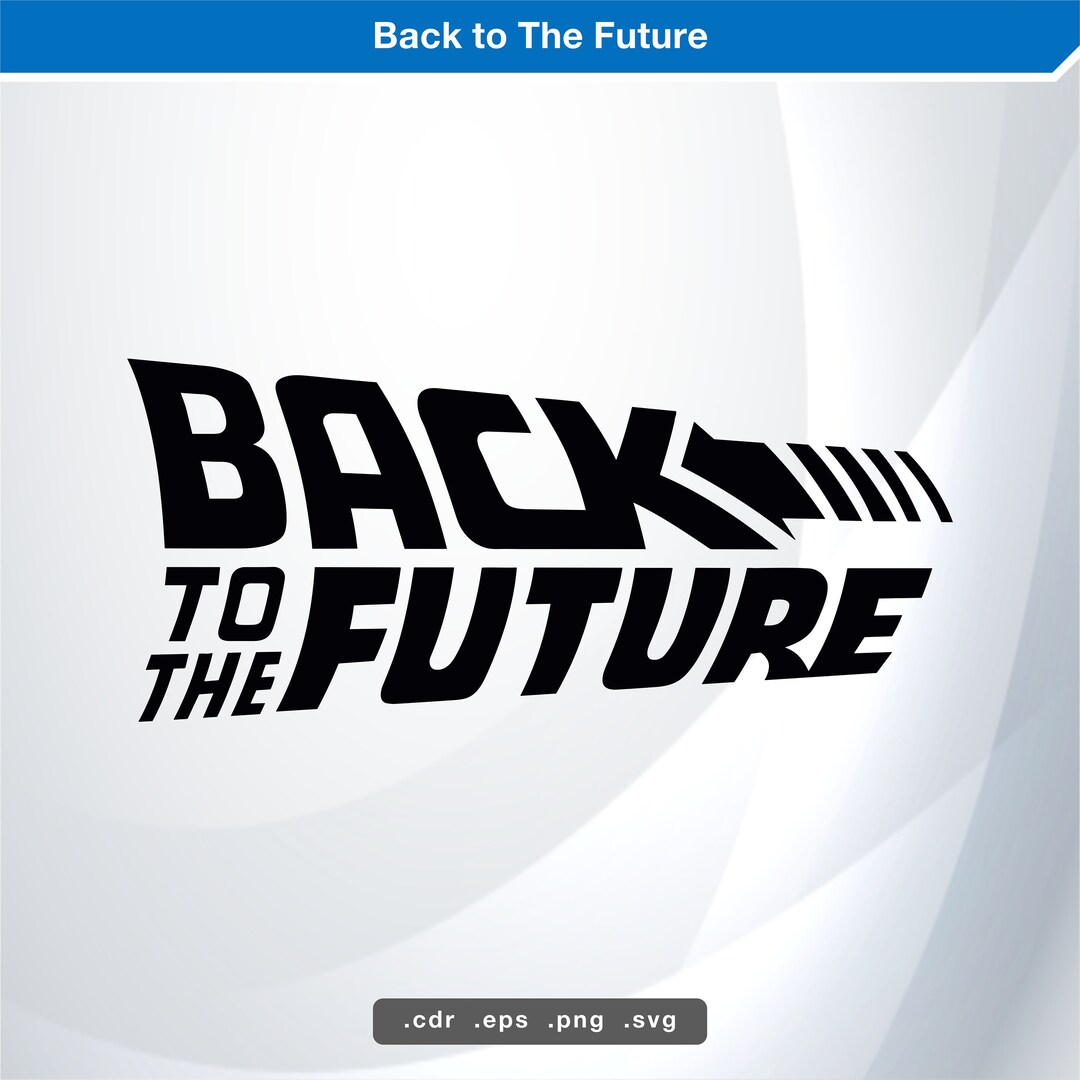 Back to the Future SVG Digital Vector - Etsy