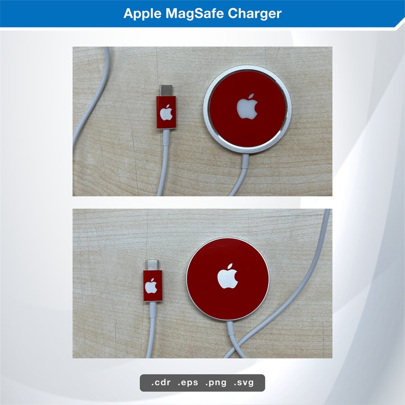 Apple Magsafe Charger A2384 SVG Digital Skin Template - Etsy