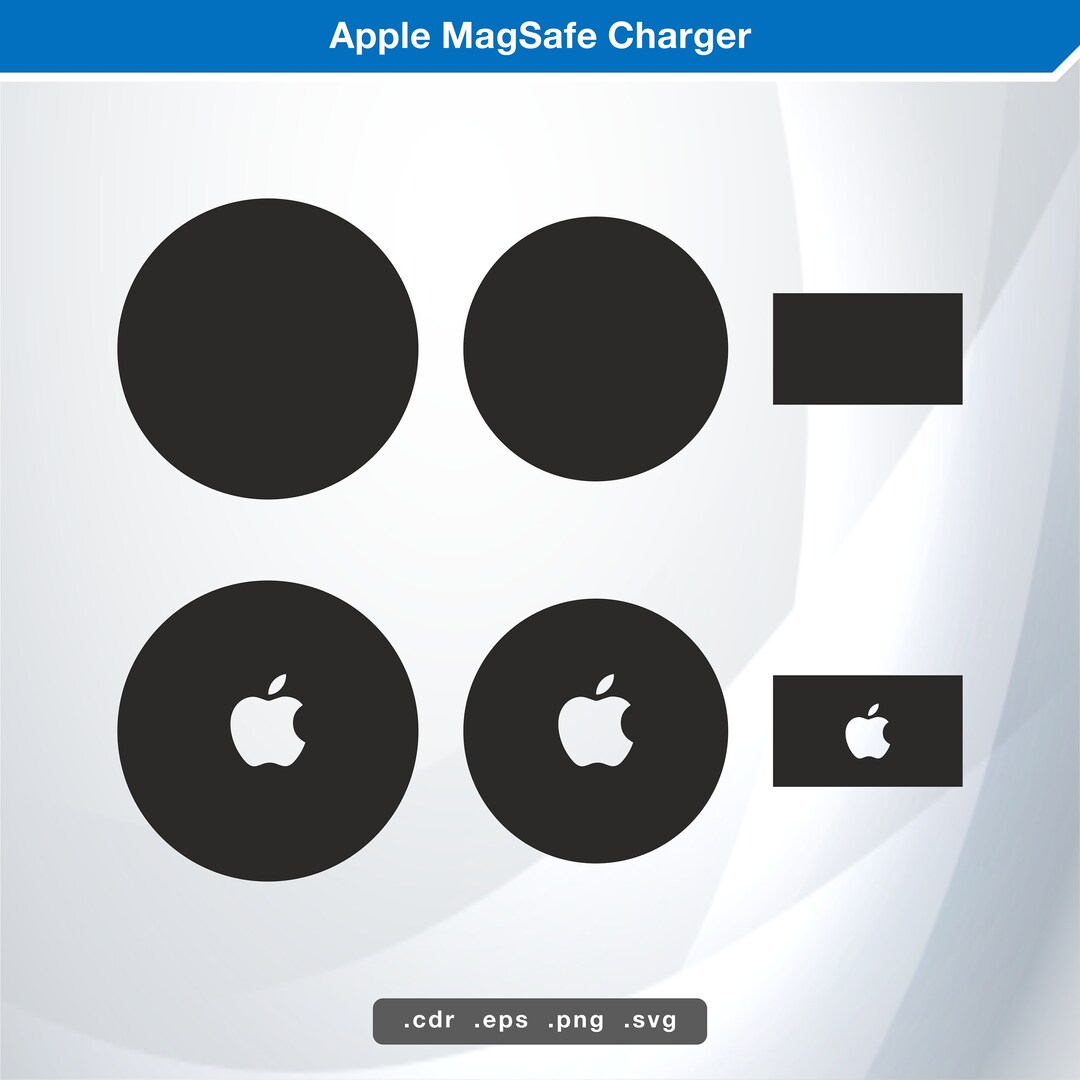 Apple Magsafe Charger A2384 SVG Digital Skin Template - Etsy