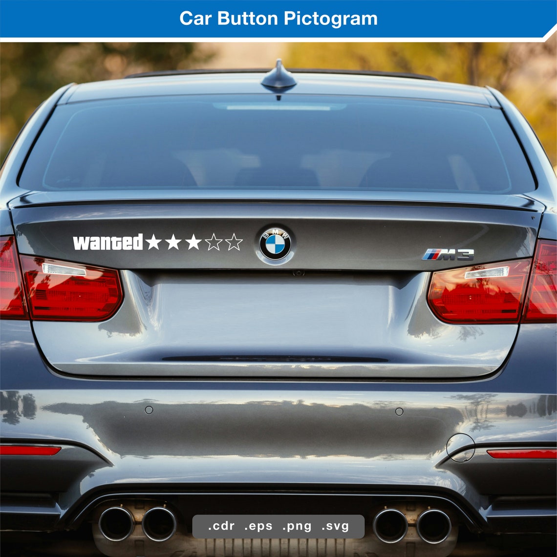 GTA Wanted SVG Digital Vector - Etsy