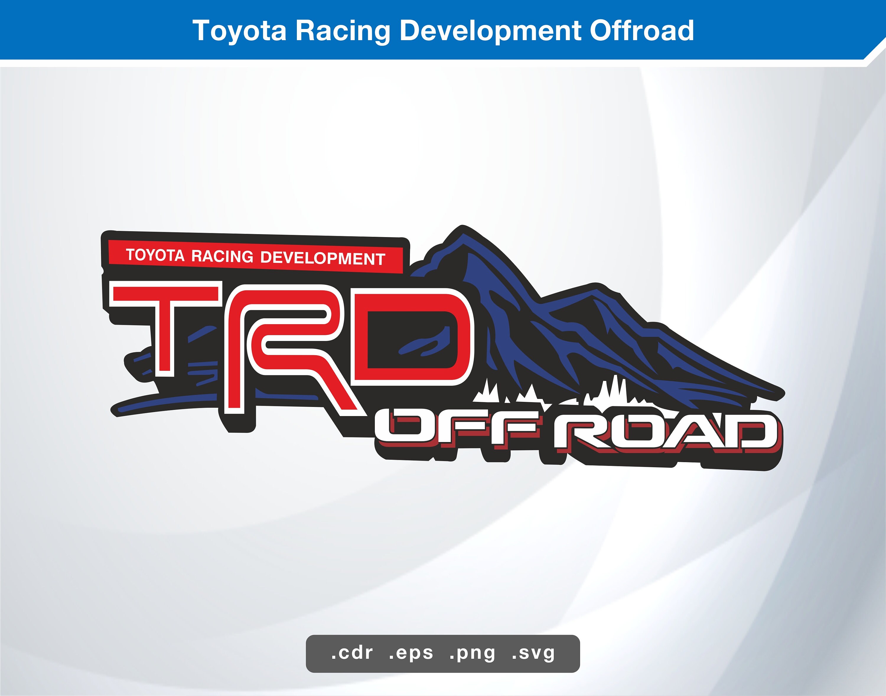 Trd Toyota Logo Clipart Jpg