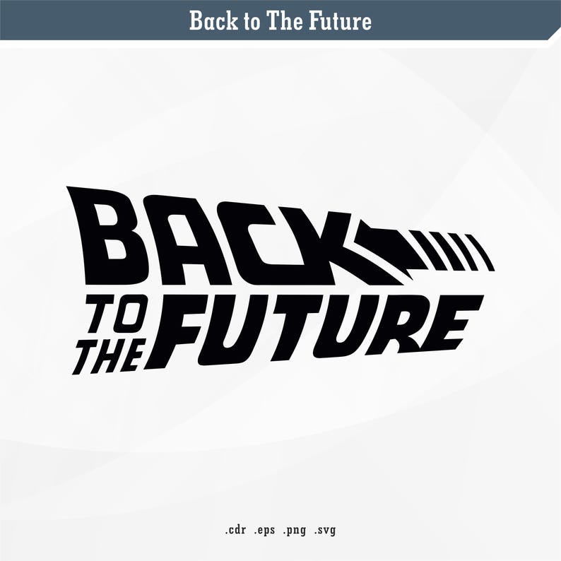 Back to the Future SVG Digital Vector - Etsy