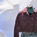 Maroon Camo Cropped Jacket | Denim | Jean | Distressed | Rhinestone ...