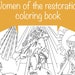 Women of the Restoration Coloring Book LDS Coloring Pages | Etsy