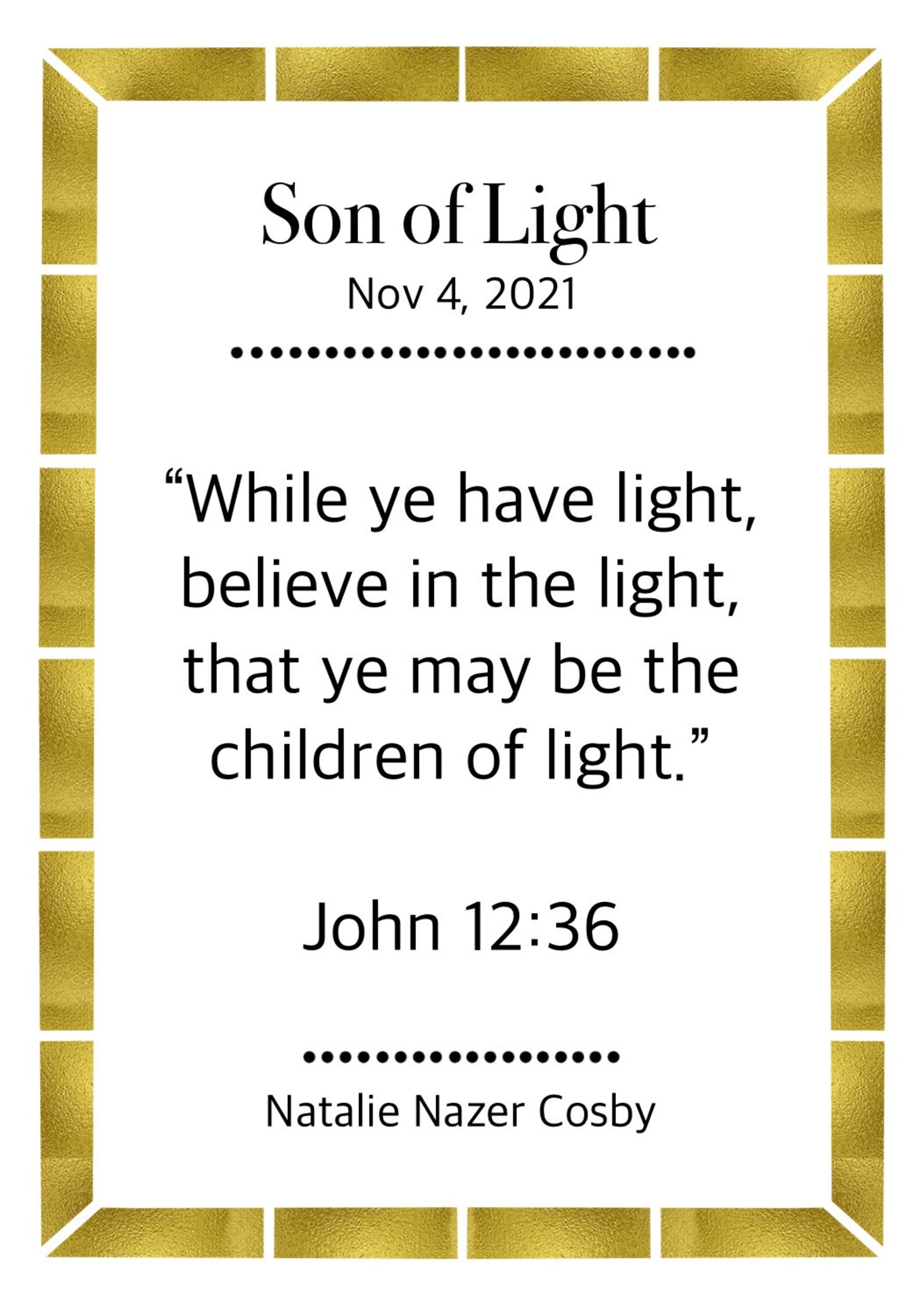 Son of Light Fine Art Print - Nativity Artwork- Baby Jesus - Christ ...