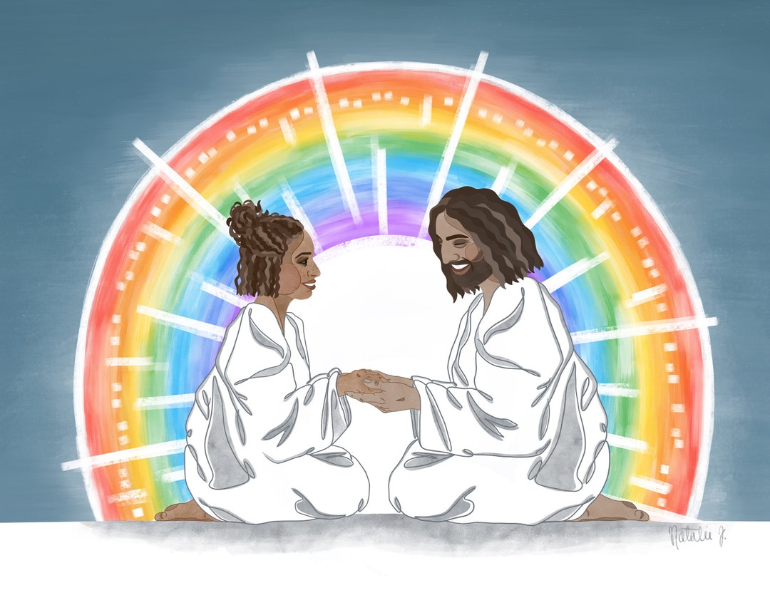 DIGITAL DOWNLOAD of "ye Are the Light of the World"- Christian Lgbt Art ...