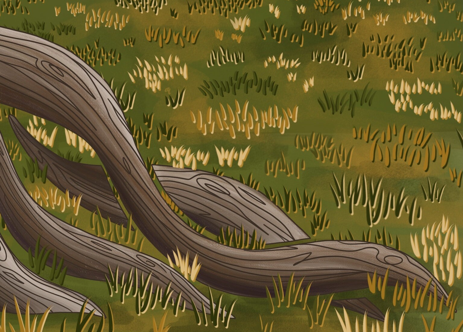 In the Tops of the Whispering Trees I Hear Her Art Print - Etsy