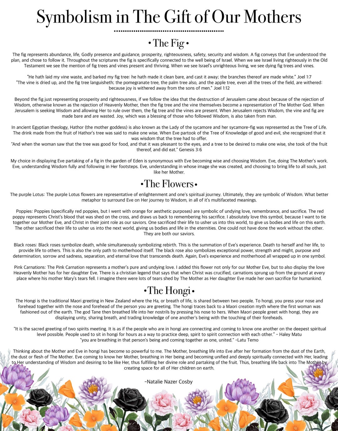 Motherhood Symbols Meaning