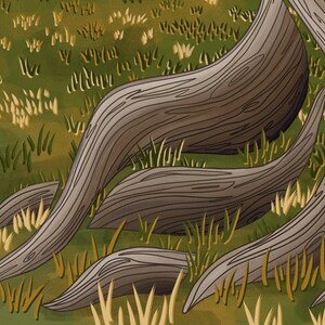 In the Tops of the Whispering Trees, I Hear Her Art Print - Heavenly ...